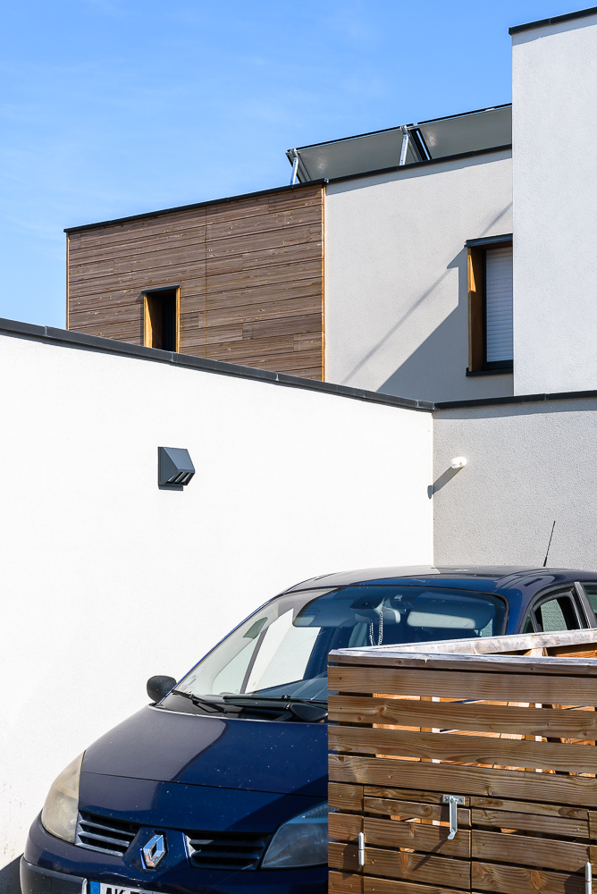 Paul Bouet Architecte, maisons en bande, Mordelles (35) - INTERVALphoto